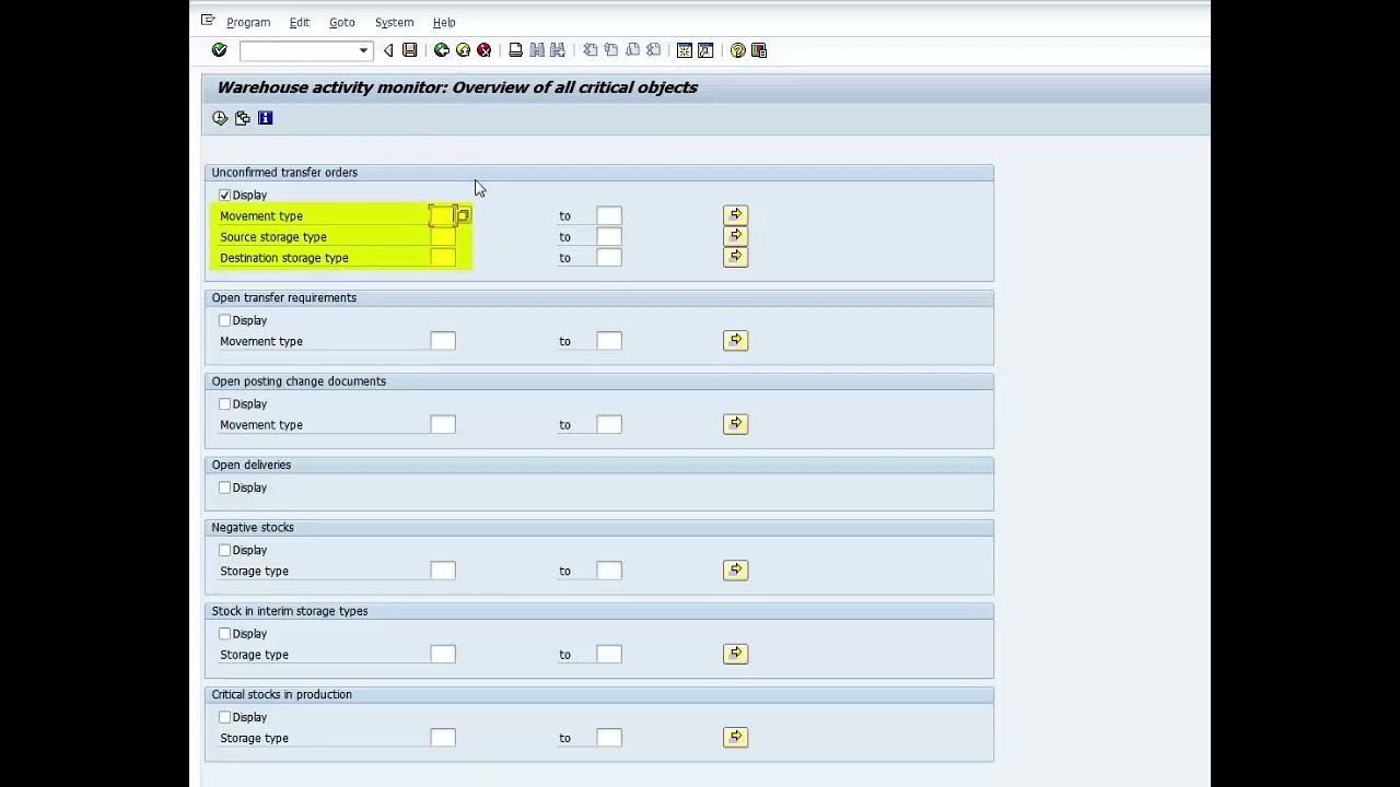 SAP LL01 Warehouse Activity Monitor - YouTube