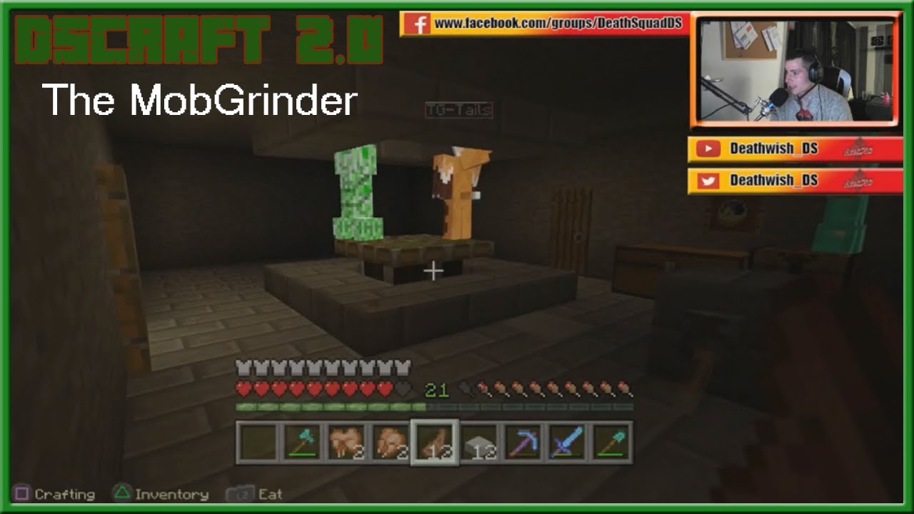 DsCraft 2.0 - The Mob Grinder - YouTube