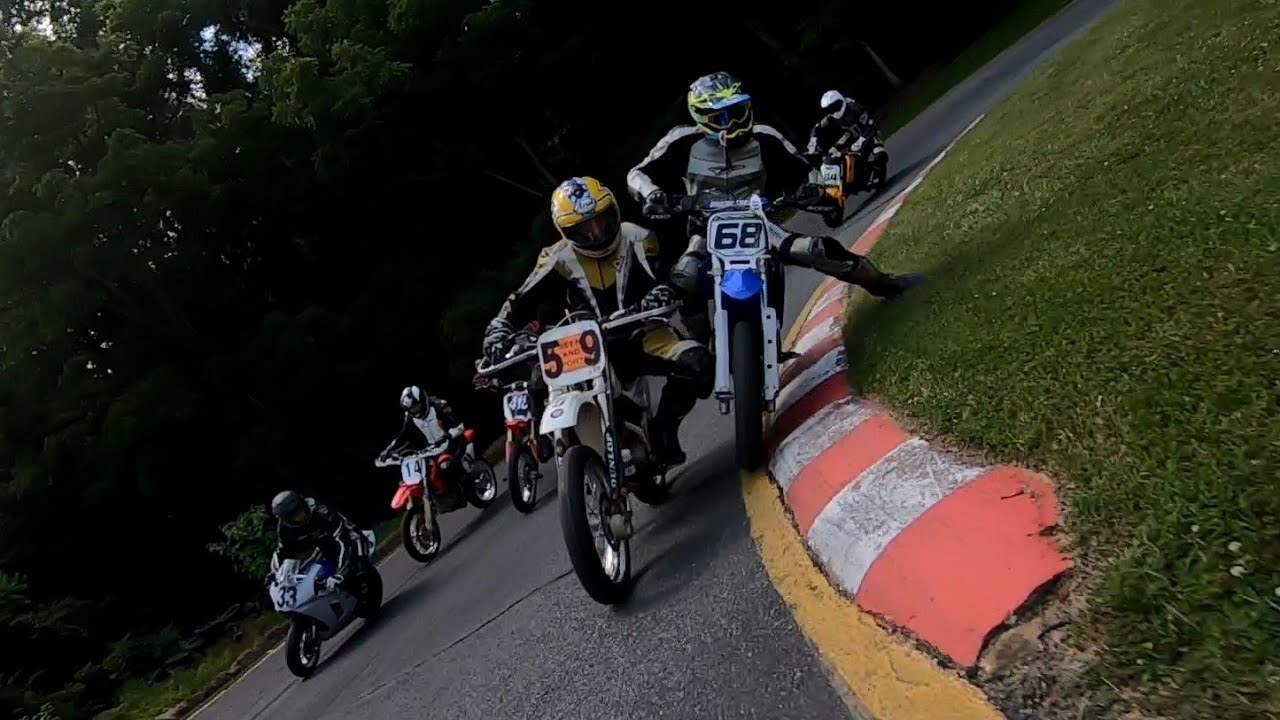 Will's Dash for the Cash - Heat #1. Honda GROM Mini Moto race at Sandy ...