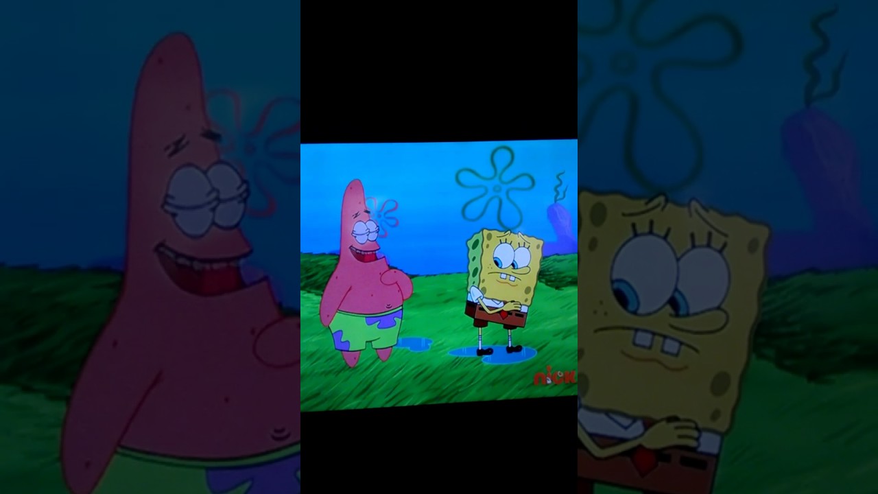 Patrick gives spongebob a wedgie!=} - YouTube