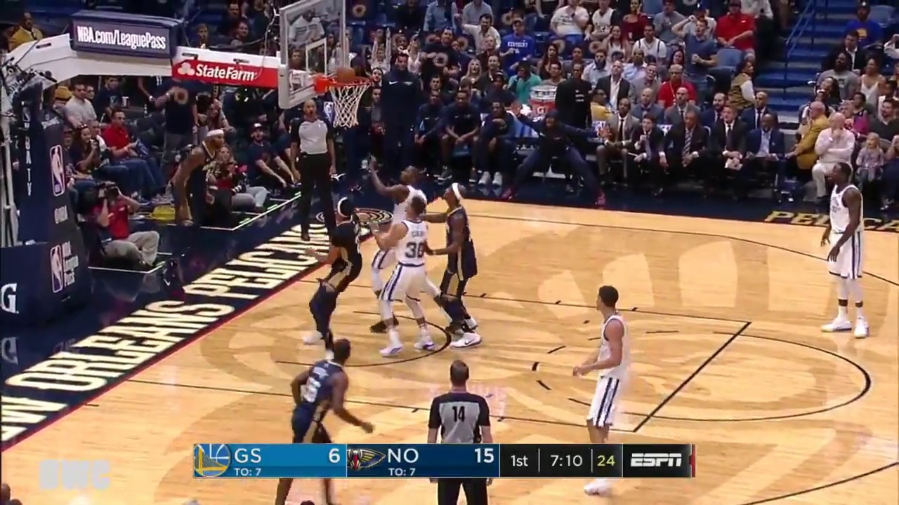 Kevin Durant Defense On Anthony Davis, October 20, 2017 - YouTube