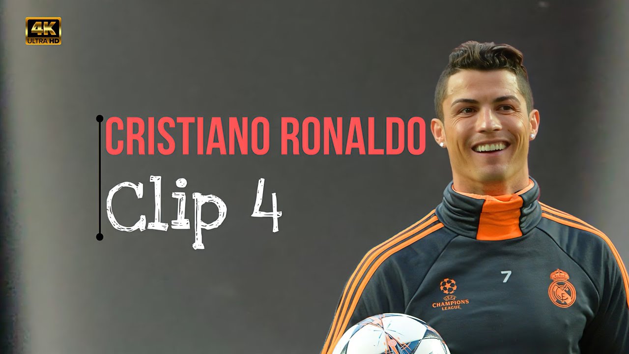 Cristiano Ronaldo | Free Clips For Edits 💥| 4k Ultra HD | Real Madrid ...