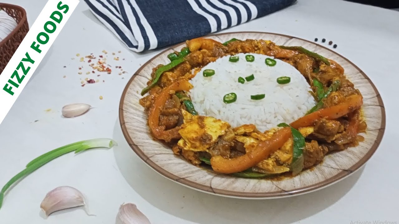 Chicken Jalfrezi Recipe | By Fizzy Foods - YouTube