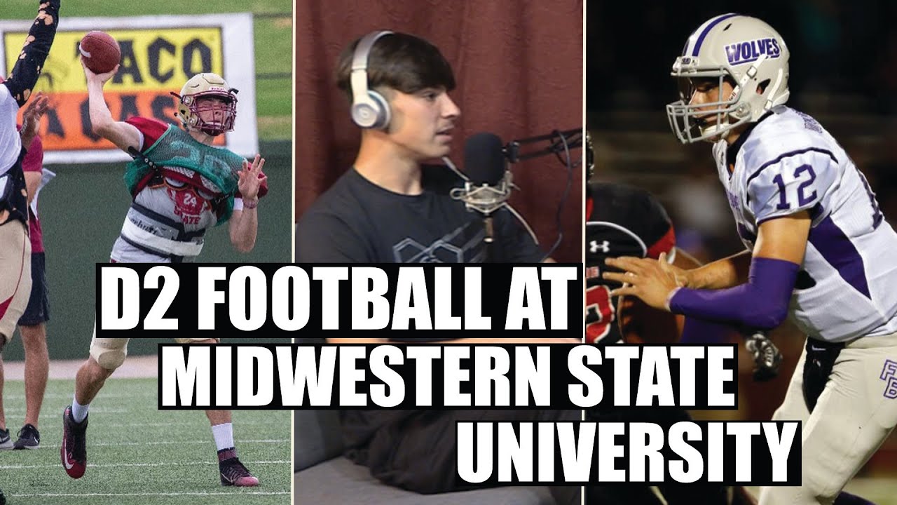 Playing Football at Midwestern State University - YouTube