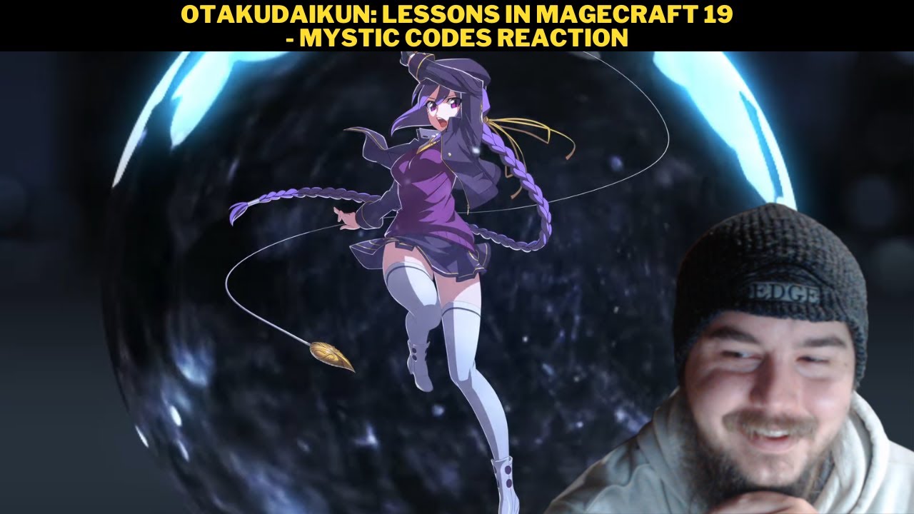 OtakuDaiKun: Lessons In Magecraft 19 - Mystic Codes Reaction - YouTube