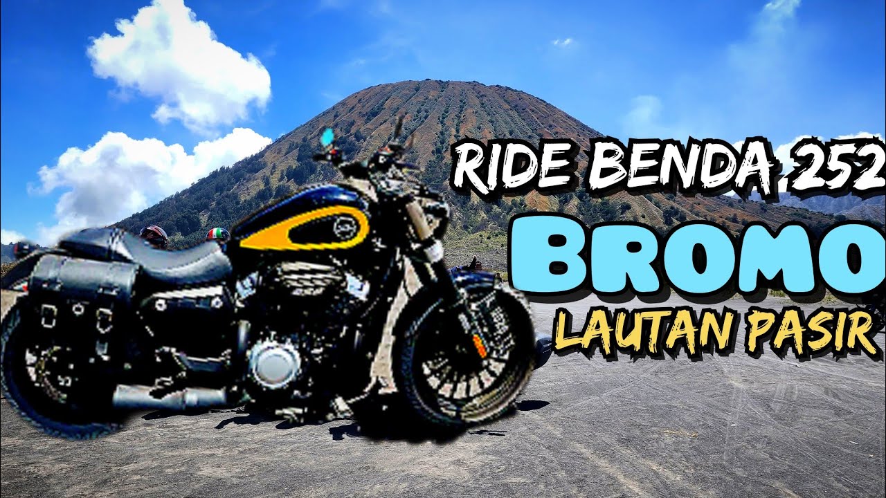 ride benda v252c ‼️lautan pasir Bromo - YouTube