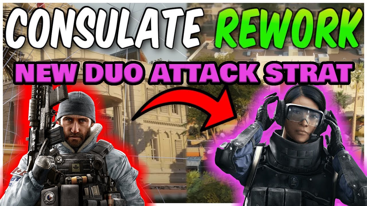 Rainbow Six Siege: New Consulate Map Rework Strategy - Buck & Ying Duo ...