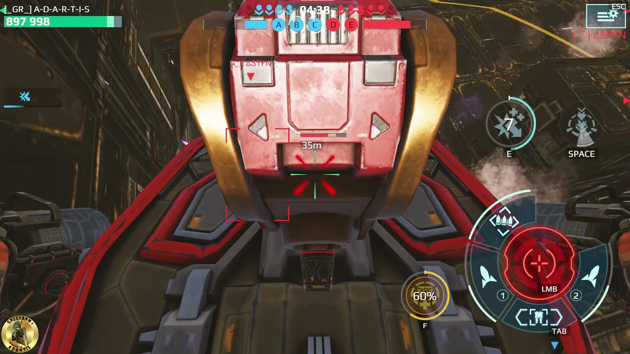 War Robots Power of Luchador Titan+Cinder +Lunar Grom - YouTube