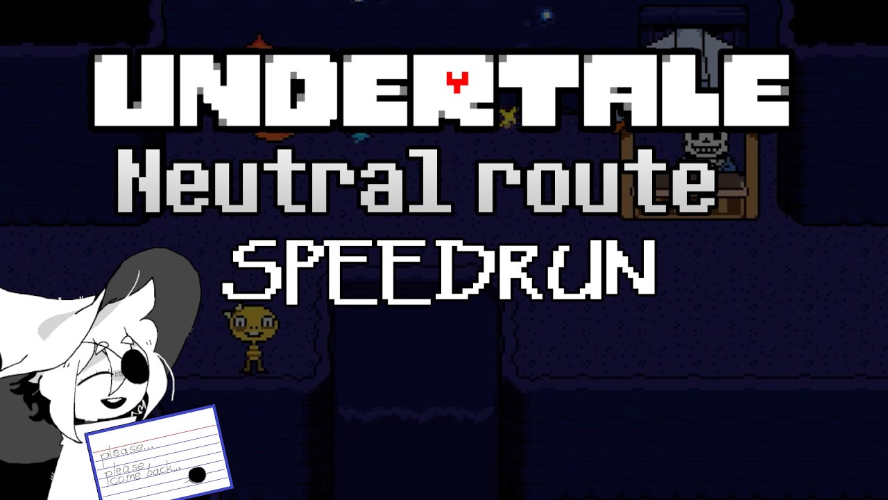 Speedruny Undertale Neutral route - YouTube