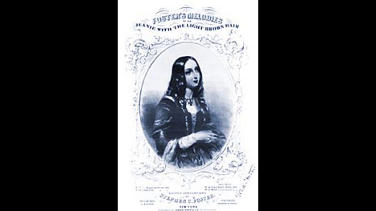 Stephen Foster "Jeanie With The Light Brown Hair" for Violin, Clarinet ...