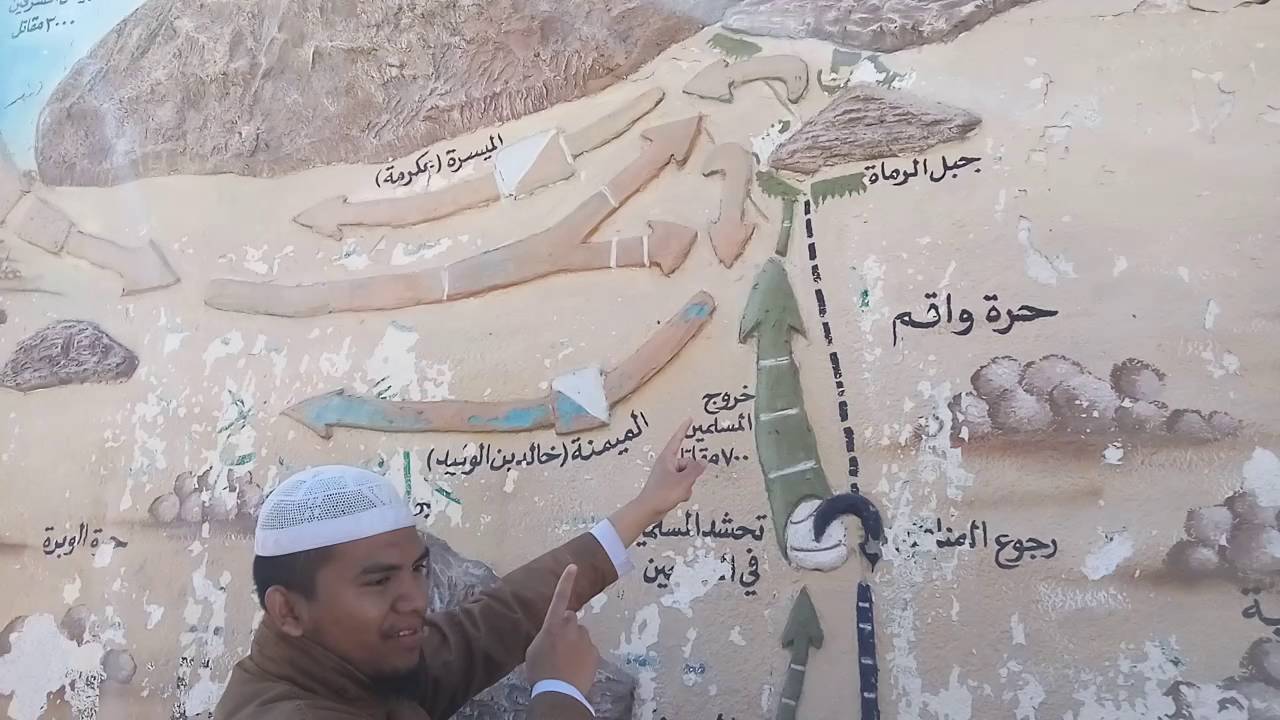 Peta perang uhud - YouTube