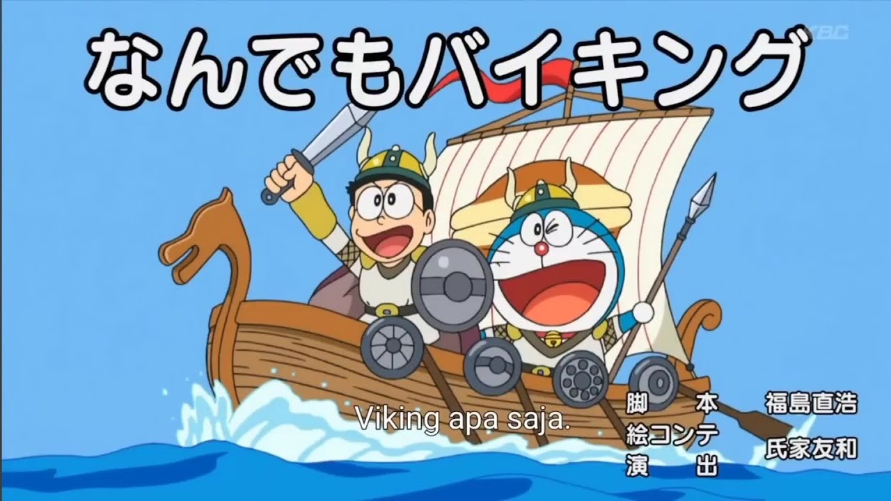 Doraemon Subtitle Indonesia, Episode "Viking Apa Saja" Dora-jy Sub ...