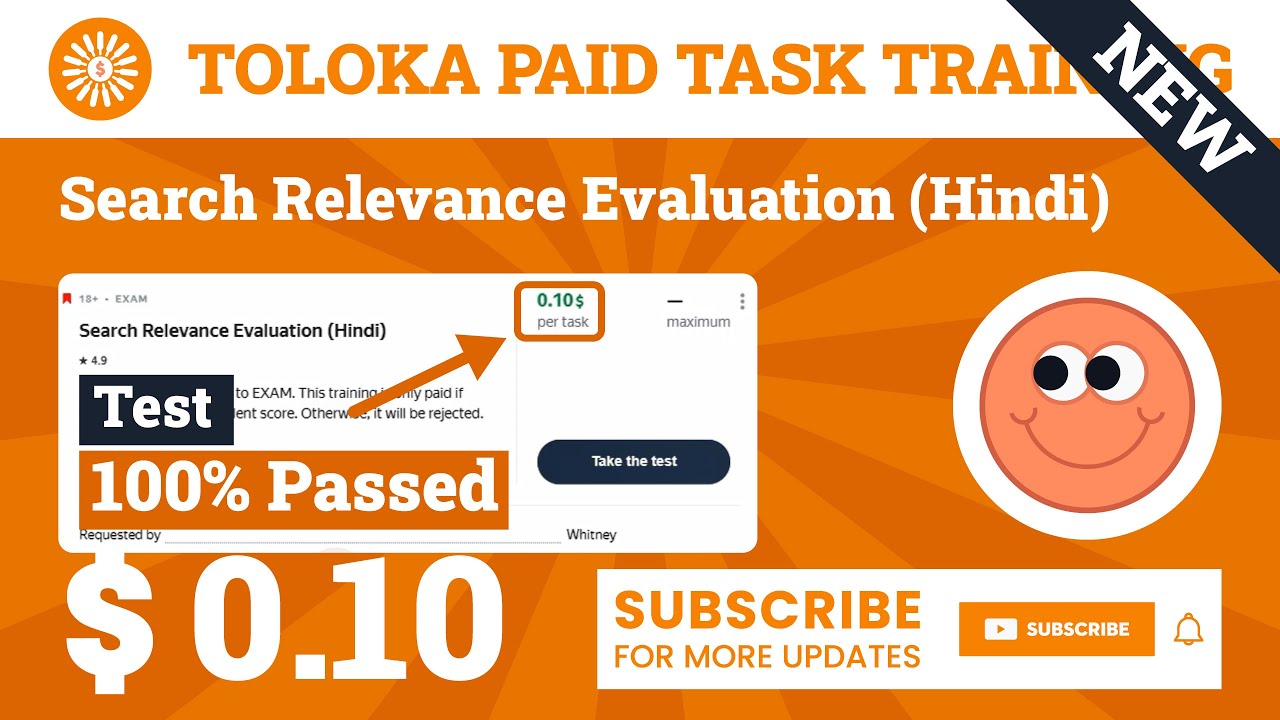 Product Search Relevance Evaluation Test Toloka (Hindi). 0.20$ Per Task ...