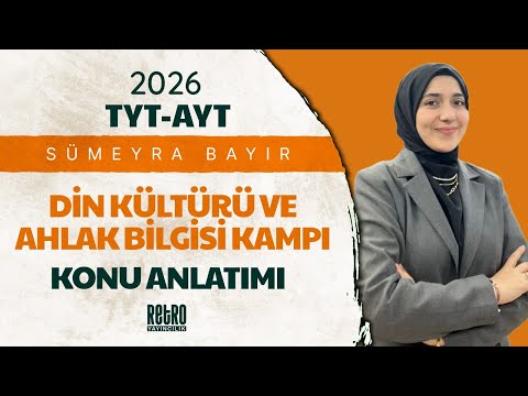 4) İslamda İbadet | TYT/AYT - Din Kültürü ve Ahlak Bilgisi | Sümeyra BAYIR - 2026