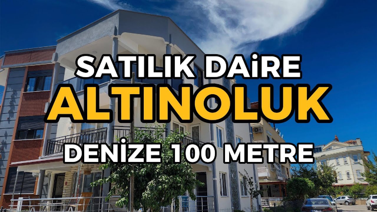 ALTINOLUK SATILIK DAİRE / YAĞCILAR SAHİLDE / DENİZE 100 METRE ...