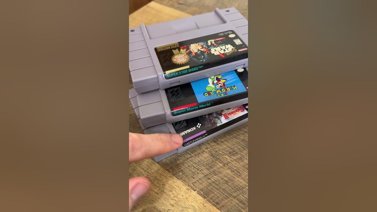 Super NES Game Bar Colors - YouTube