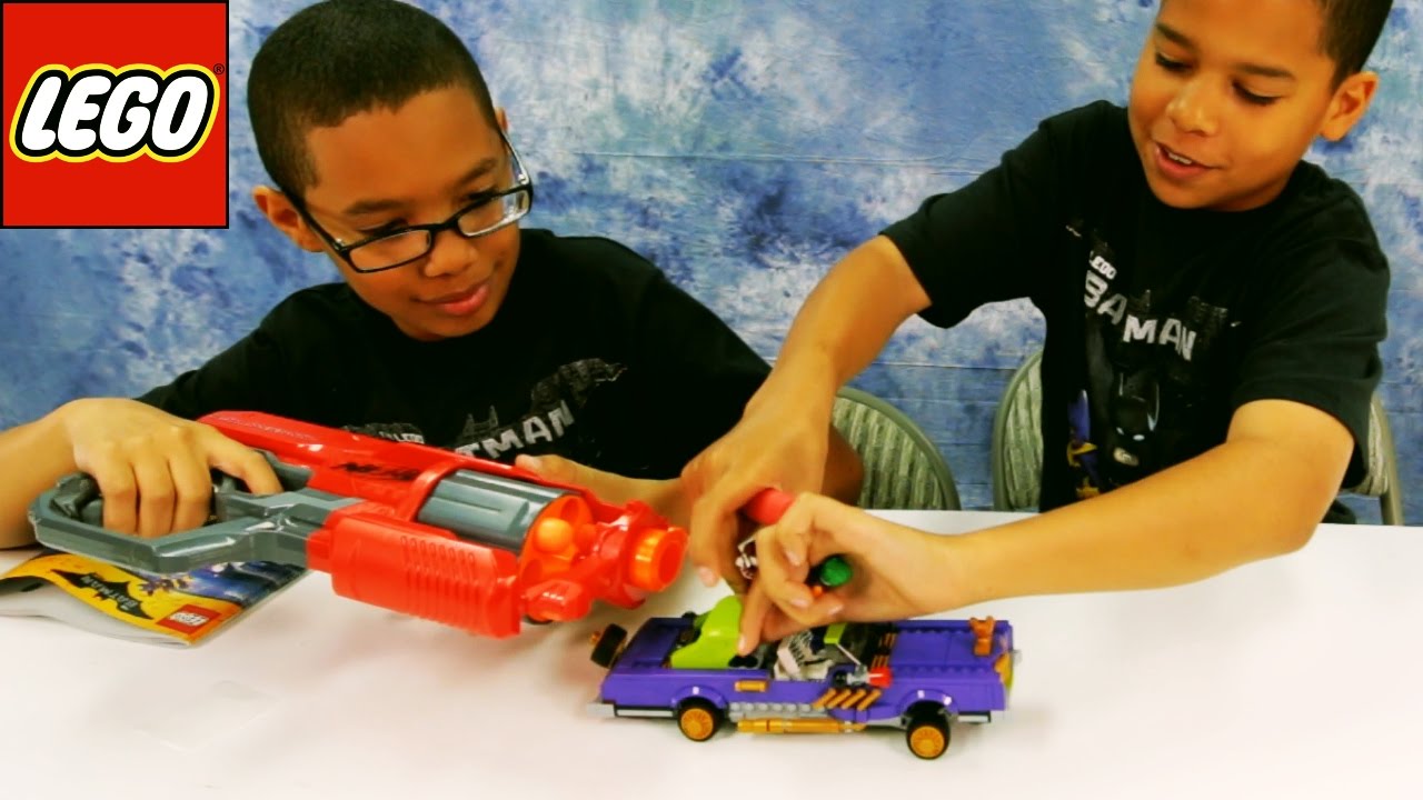 LEGO JOKER NOTORIOUS LOWRIDER - LEGO Batman Movie Set 70906 Unboxing ...