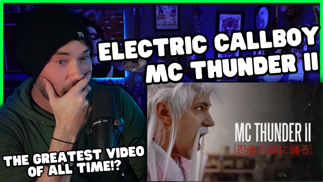Metal Vocalist Reacts - Electric Callboy - MC Thunder II (Dancing Like ...