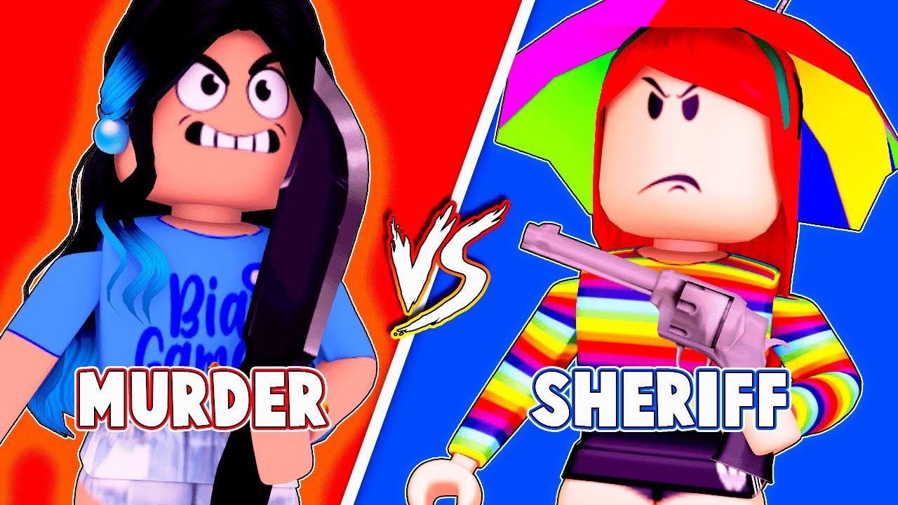 MURDER VS SHERIFF no ROBLOX! 😏 - YouTube