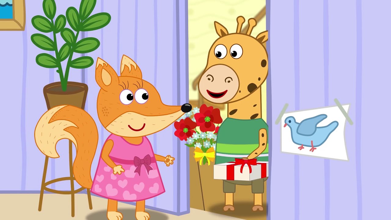 Fox Family and Friends cartoons for kids #471 - YouTube