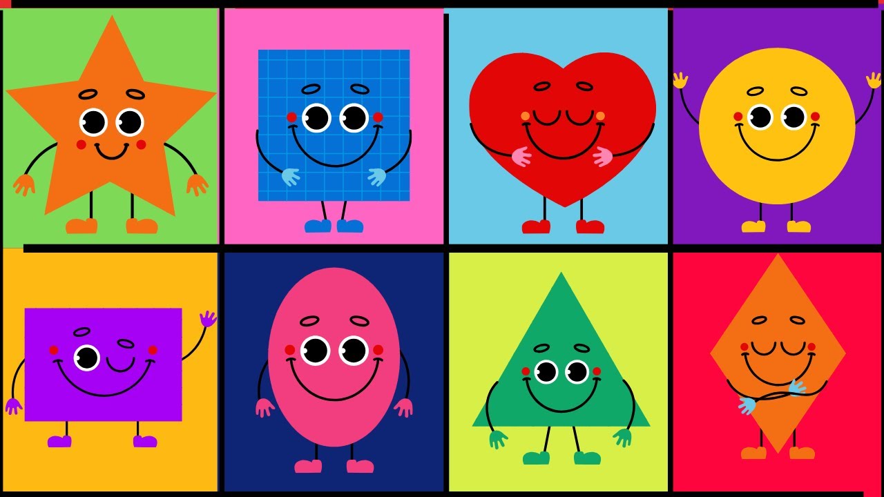 SHAPES | LEARNING VIDEOS FOR KIDS | EDUCATIONAL VIDEO FOR KIDS AND ...