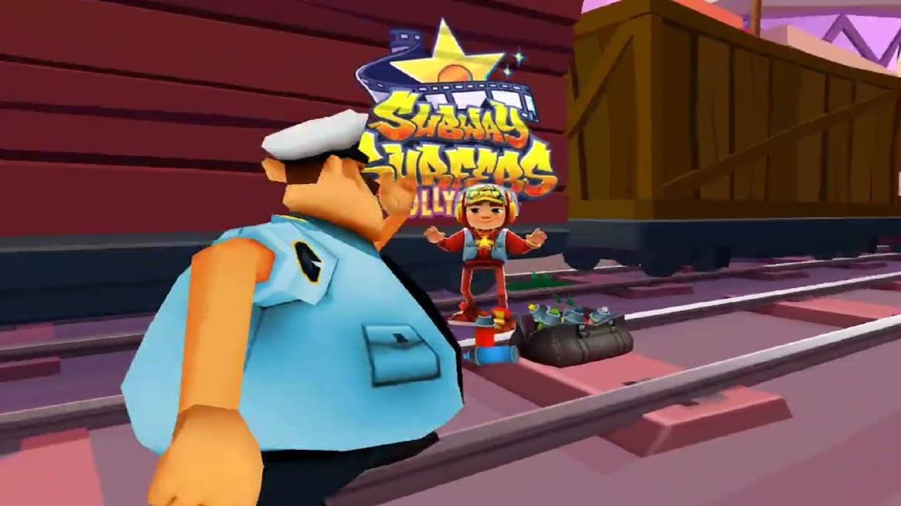Subway Surfers Gameplay HD Hollywood P1011 لعبة متصفحي مترو الانفاق ...
