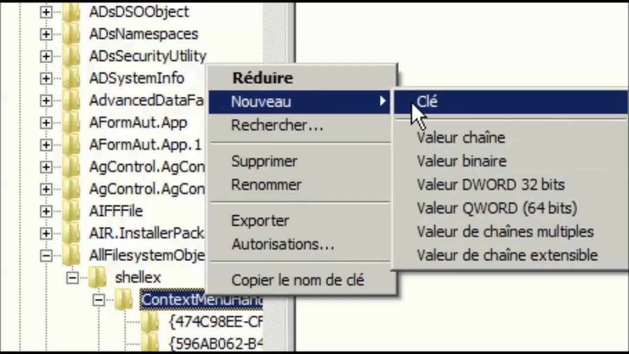 Tutorial 1 How to add copy move to right click mouse in windows 7 - YouTube