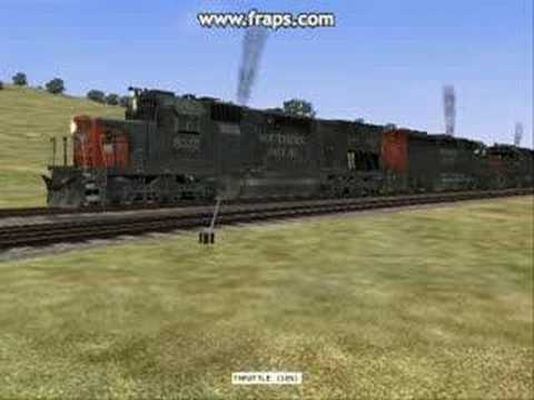 MSTS, SP on Tehachapi Pass - YouTube