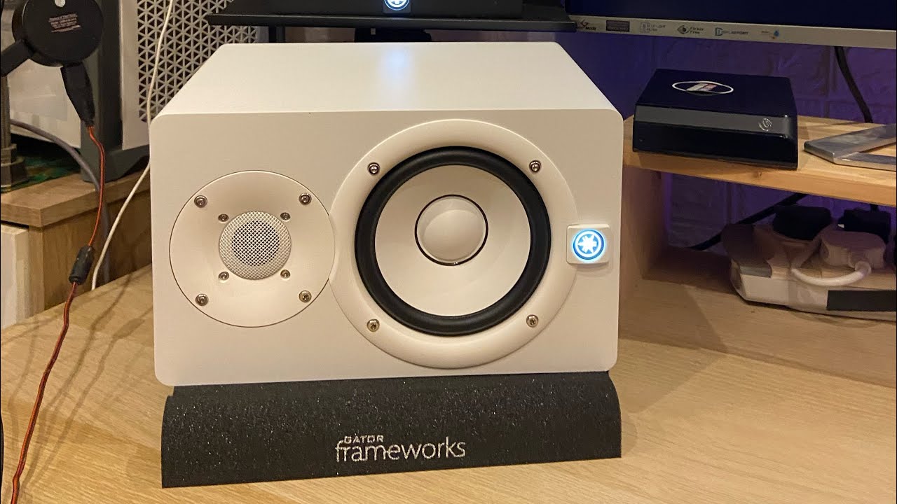 Unboxing Yamaha Hs5 white | Ztish Studios | - YouTube