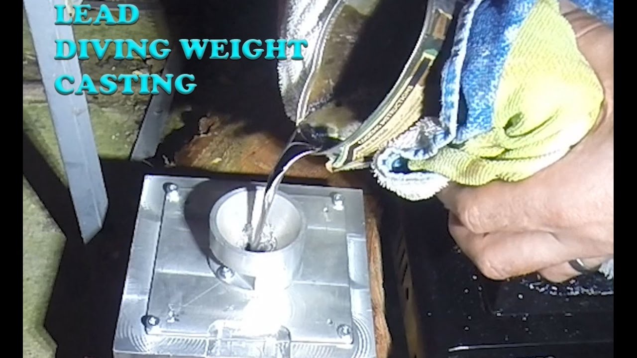 Lead Weight Casting - YouTube