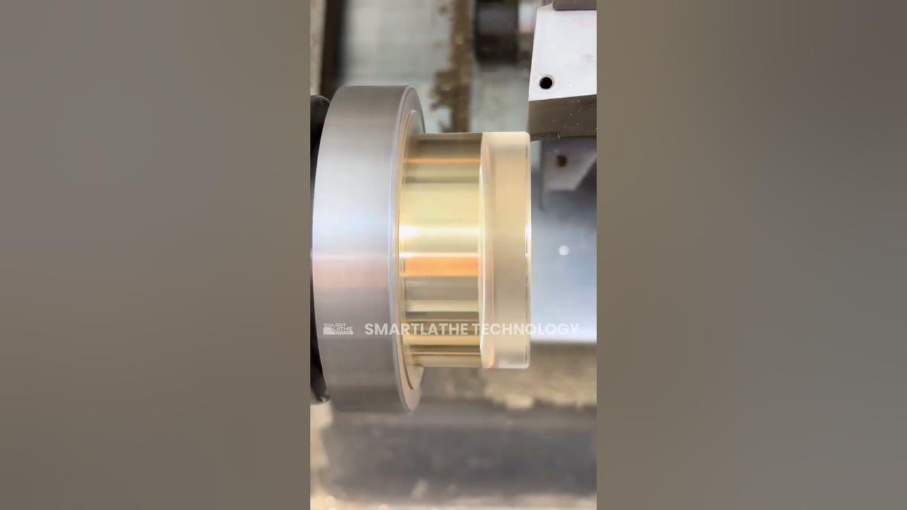 SL-52YT CNC Lathe Polygon Turning for Straight Threads. #cnc #smartlathe #machine #manufacturing ...