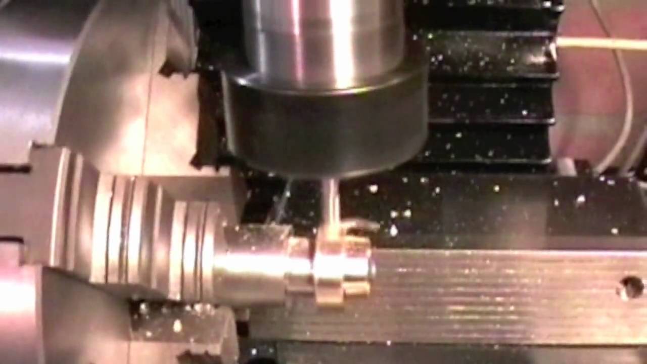 Emco Turn 120 making part for model car - YouTube