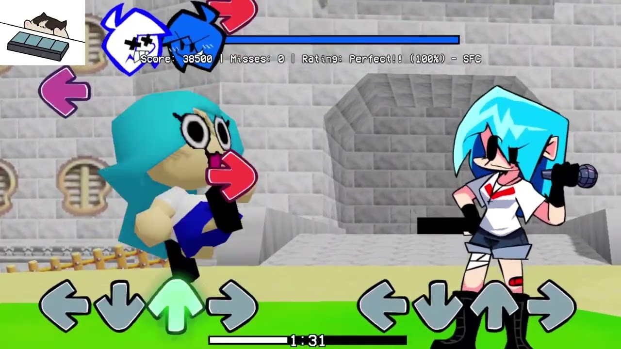 FNF NuSky Mod + Skyverse - Dandelion SFC (Perfect Combo) - YouTube
