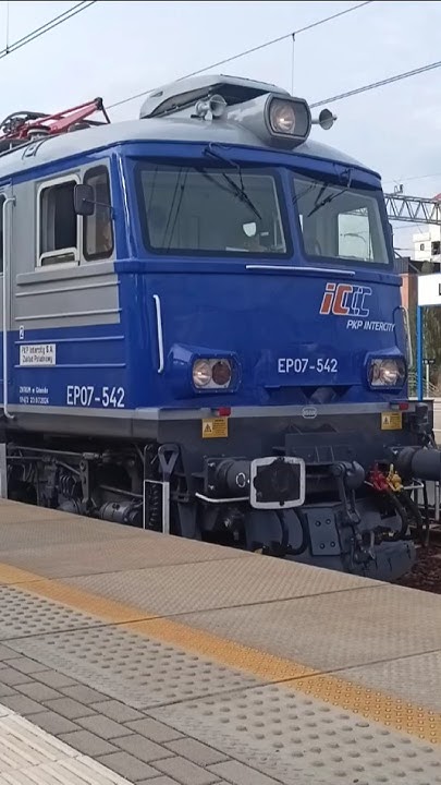 Świeżutka EP07-542 ,,Telewizor” z IC ,,Mamry” w Lesznie - YouTube