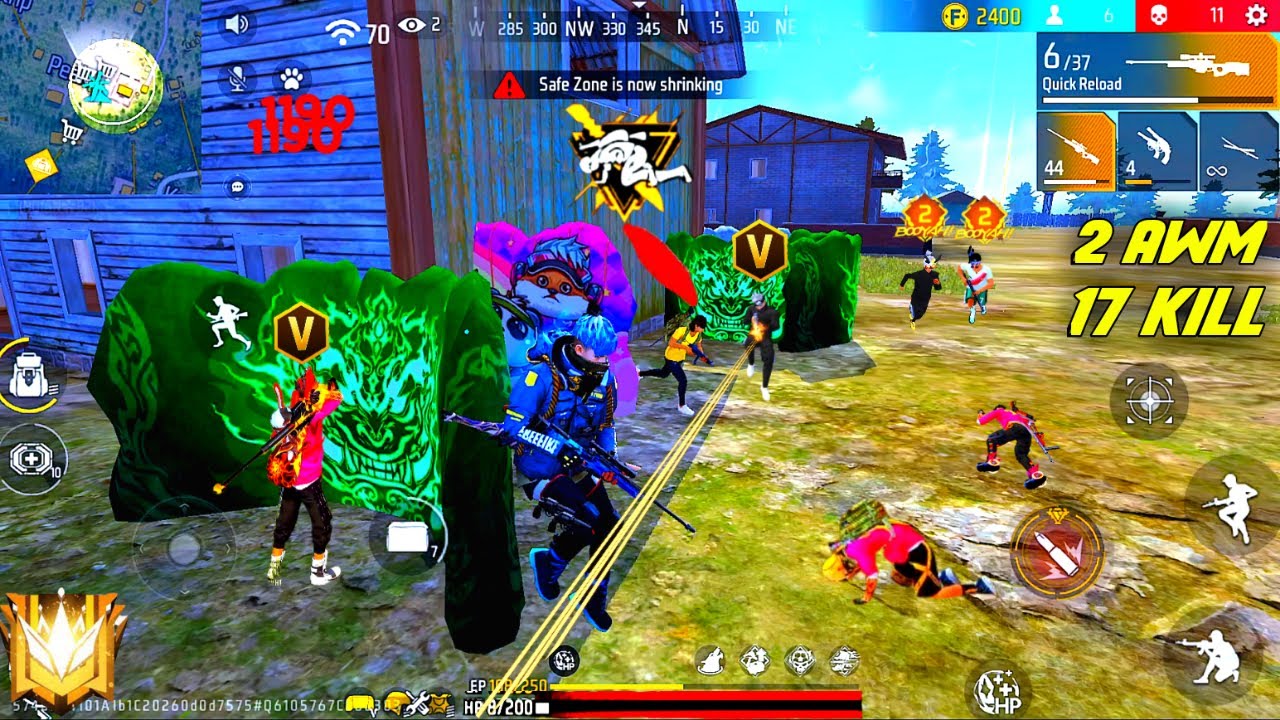 AWM + UMP 100% RUSH GAME PLAY || MUST WATCH || - YouTube