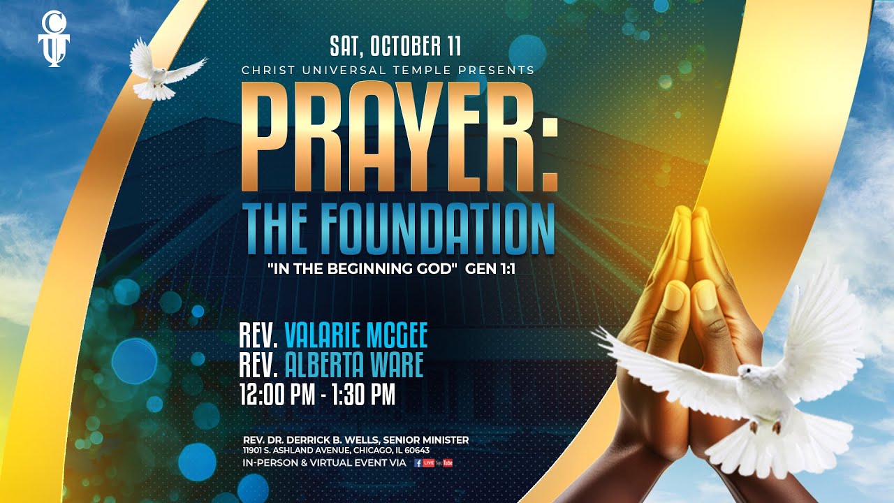 🙏 Prayer Day – The Foundation | Rev. Valarie McGee & Rev. Alberta Ware ...