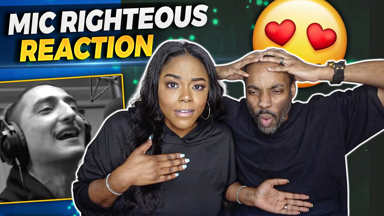 AMERICANS REACTING TO UK RAP_ MIC RIGHTEOUS FITB PT. 2| IT JUST KEEPS ...
