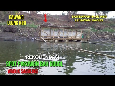 mancing saguling terbaru || spot nya lumayan gacor sambaran ikan bikin k@get - YouTube