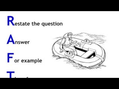 ELA: How to Write a RAFT Response - YouTube