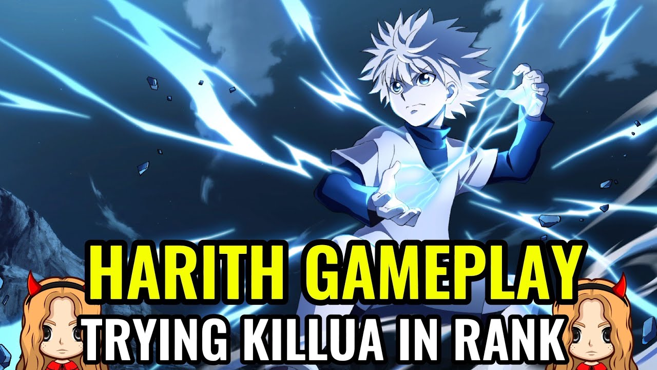 Trying Killua Hunter x Hunter Skin sa Rank Game | Harith Gameplay - YouTube