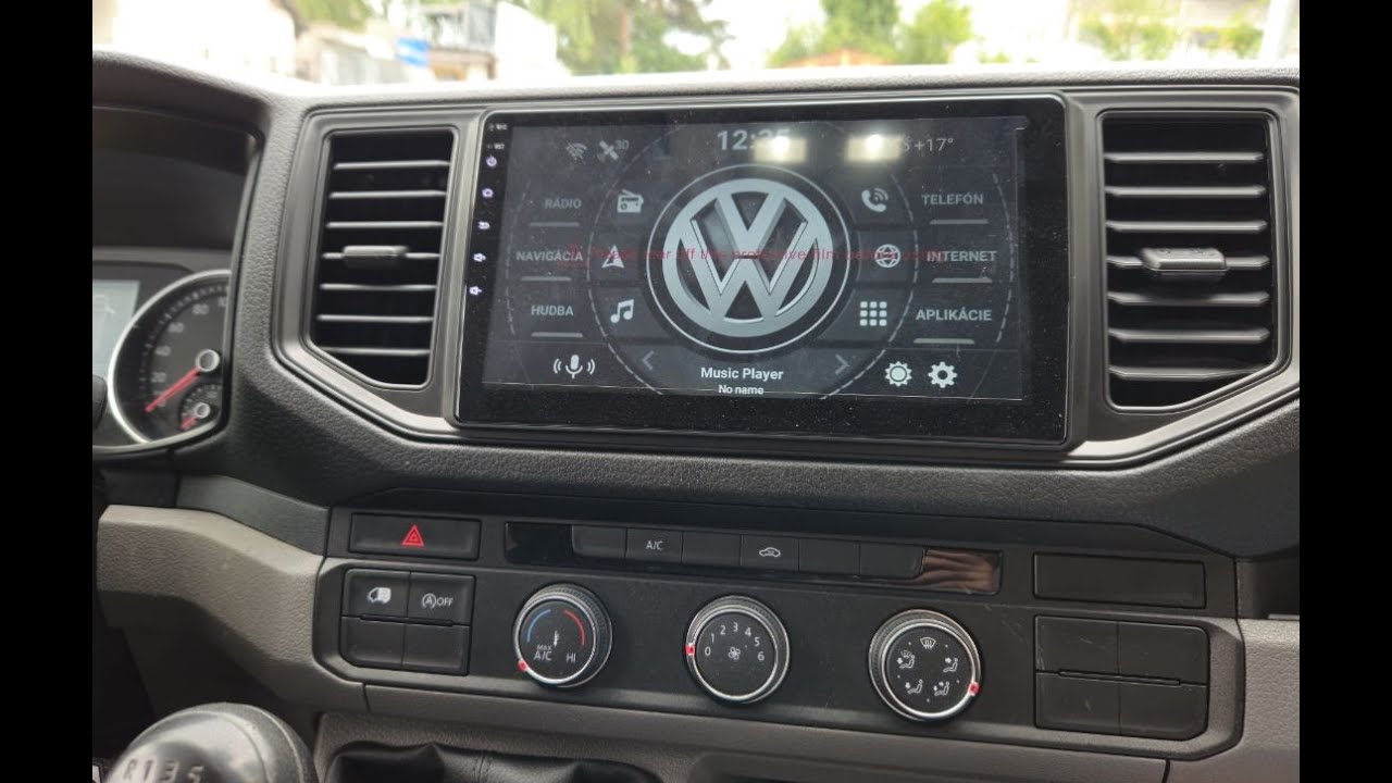 10,1" ANDROID VW Crafter 2020 GPS WIFI TomiMax 456 android player ...