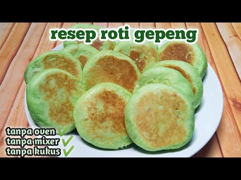 Resep roti gepeng isi kacang hijau yang tetep lembut walau sudah ...