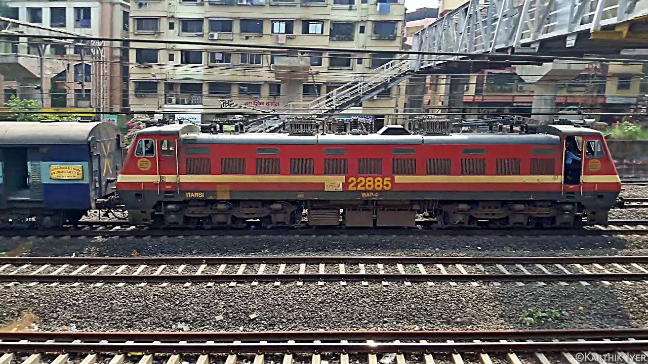 Thakurli Train Spotting Day 5 - Janta Express - YouTube