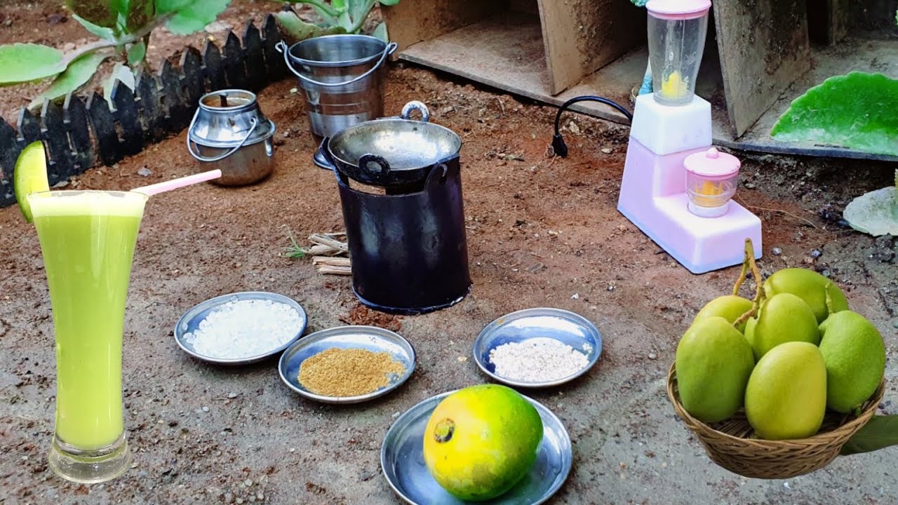 miniature green mango juice | miniature cooking | the miniature kitchen ...