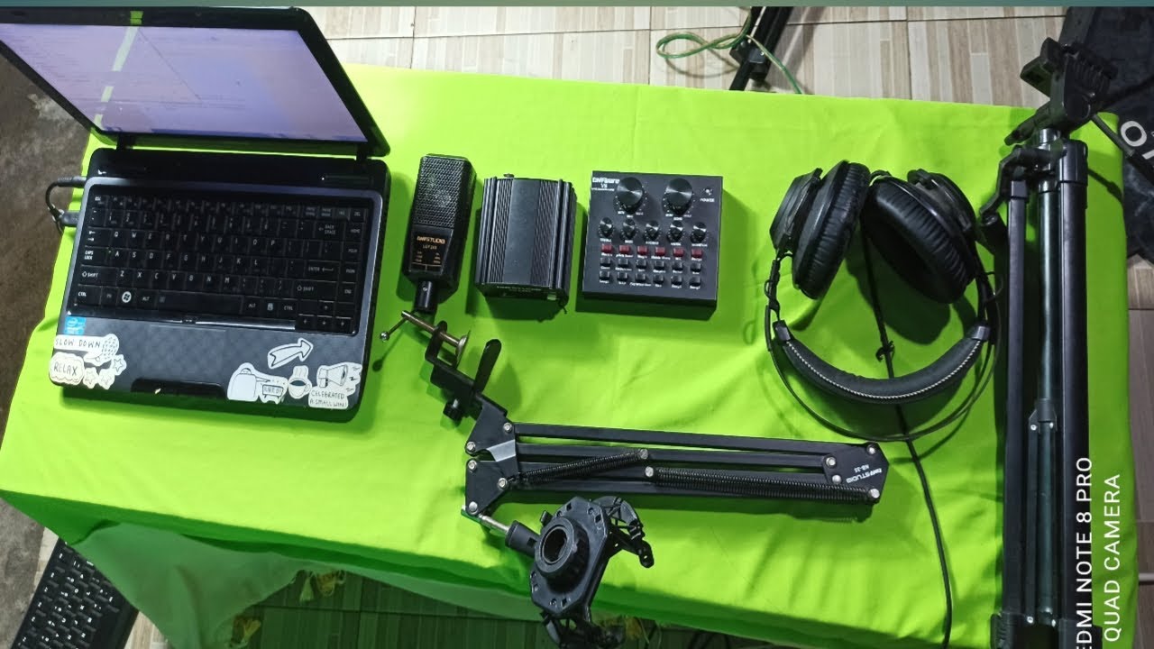 CARA MENGGUNKAN ALAT RECORDING YANG OMIJAHE PAKAI SETIAP BUAT KONTEN ...