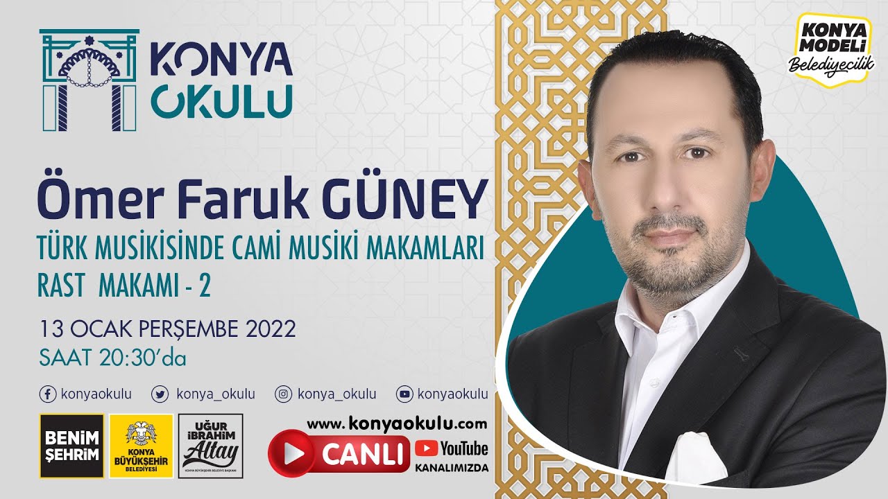 TÜRK MUSİKİSİNDE CAMİ MUSİKİ MAKAMLARI - RAST MAKAMI 2 - ÖMER FARUK ...
