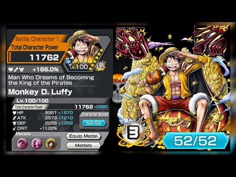 FULL BOOST EX LUFFY GAMEPLAY | ONE PIECE BOUNTY RUSH - YouTube