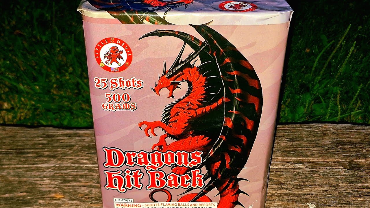 DRAGON'S HIT BACK, 2️⃣5️⃣ Shots By Little Devil, 500g ( BANGER ) - YouTube