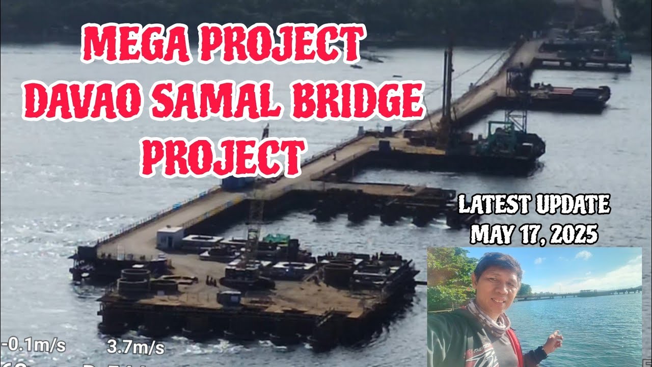 Mega Bridge project Davao samal connection Bridge Latest update - YouTube