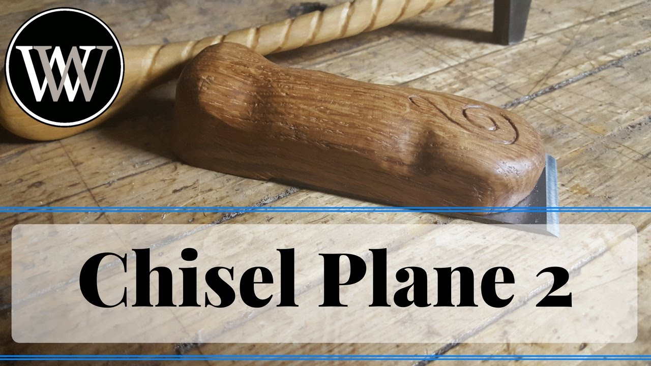 How To Make a Flat Chisel Plane for Hand Tool Woodworking - YouTube